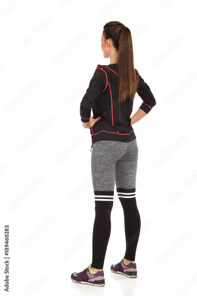 Young Woman Standing Side