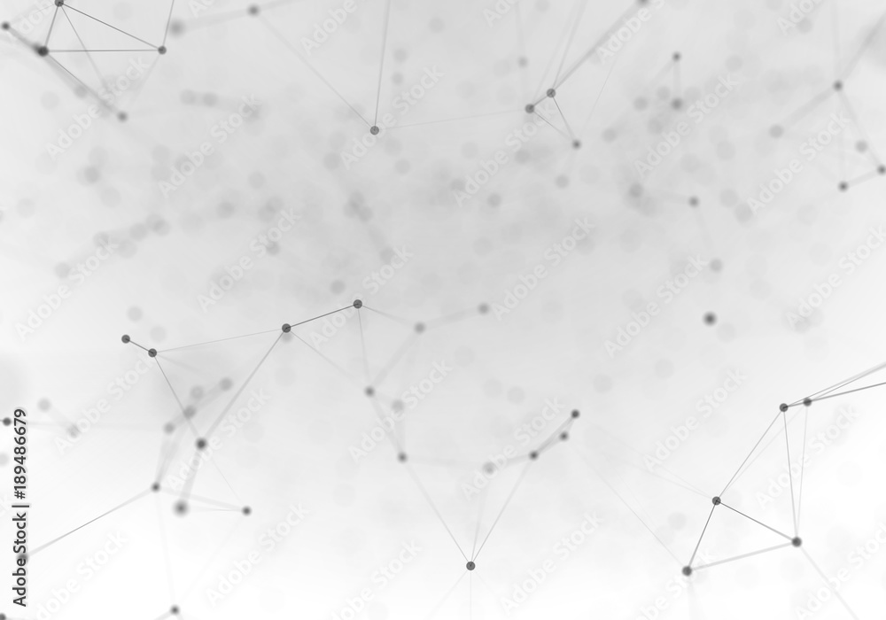 Big Data Visualization Background 3d Big Data Connection Background