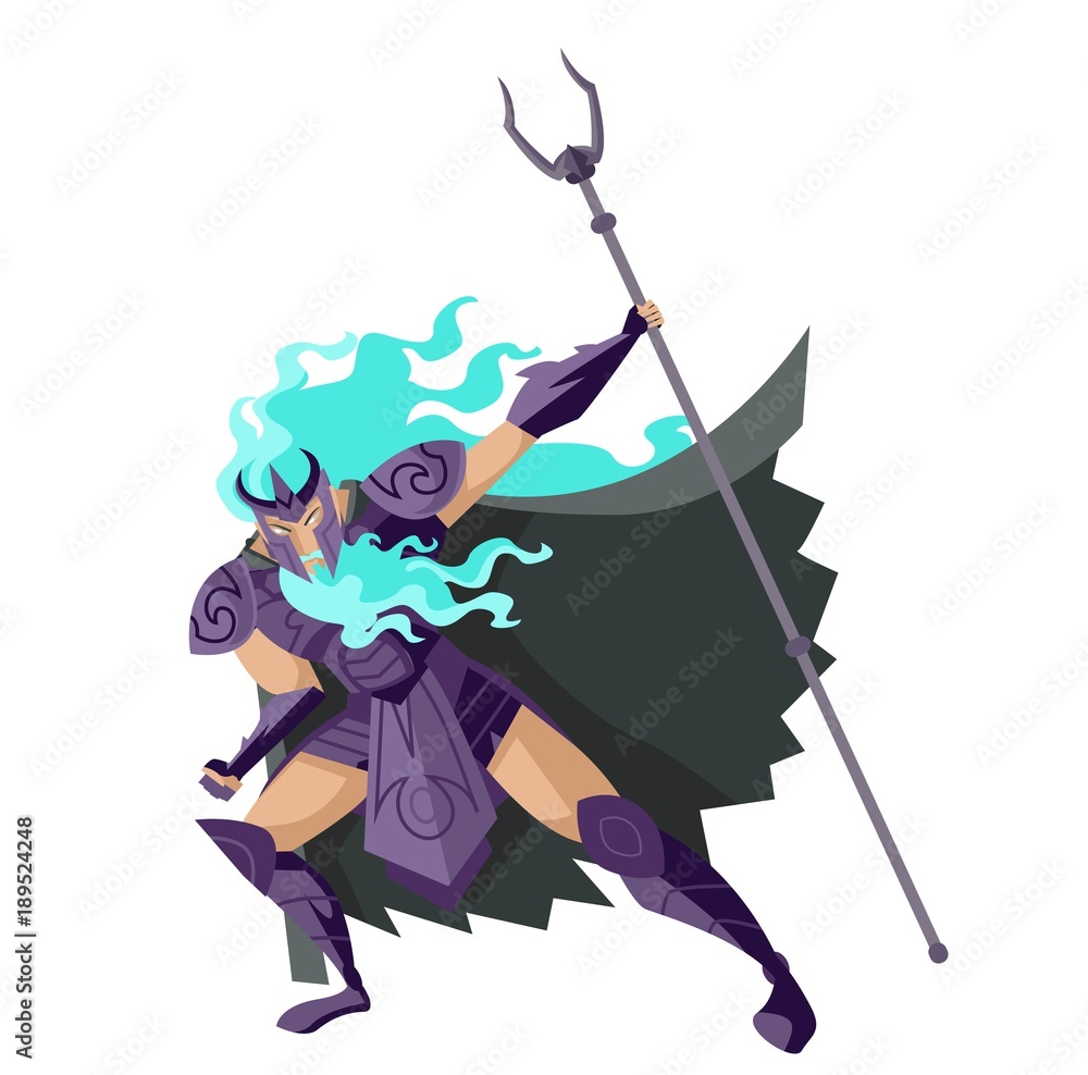 hades greek god of the underworld Stock Vector | Adobe Stock