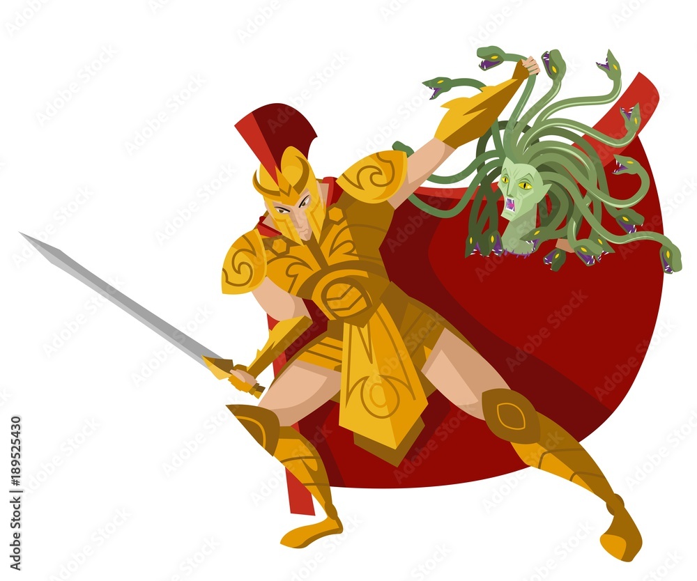Perseus And Medusa Animation
