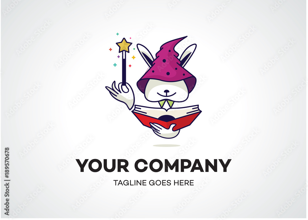 Magic Wizard Logo Template Design Vector, Emblem, Design Concept ...