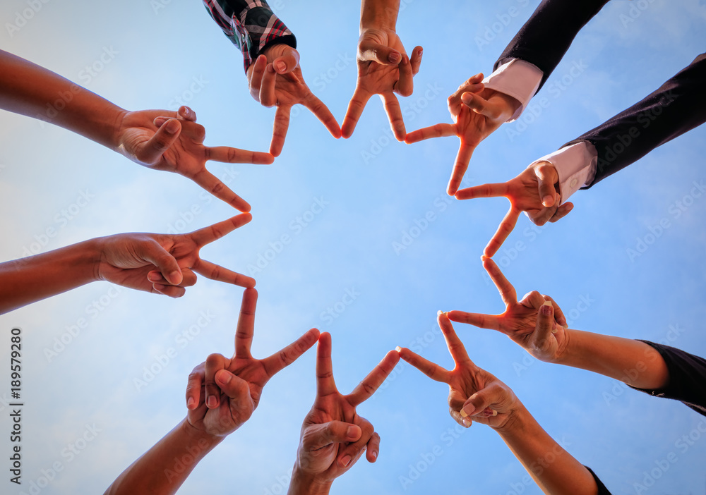 Teamwork Hands