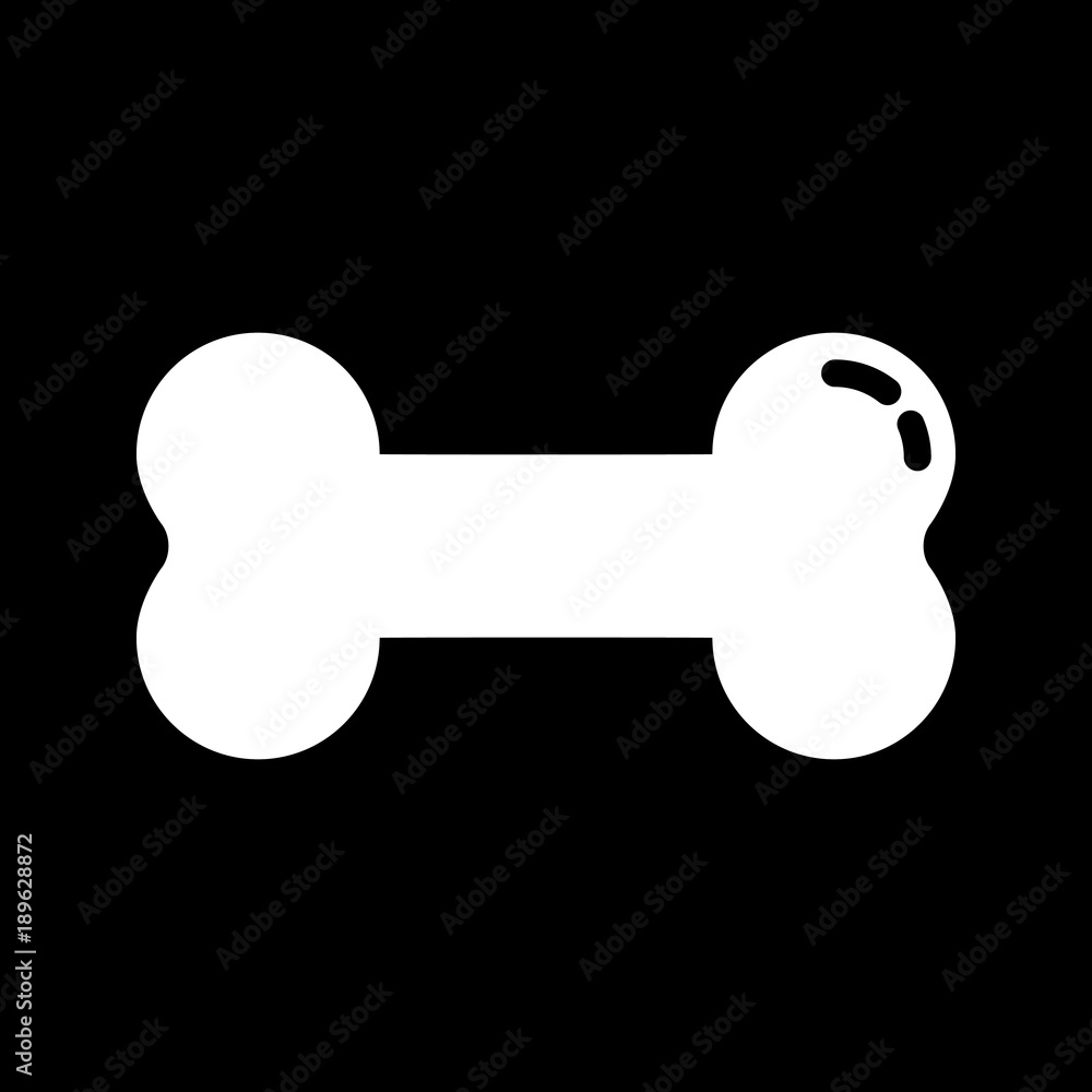 KNOCHEN - Icon Symbol Piktogramm Bildmarke grafisches Element - Web ...