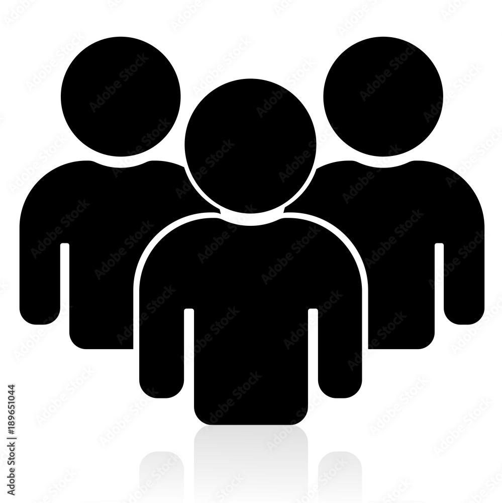 Gruppe Piktogramm Stock-Illustration | Adobe Stock