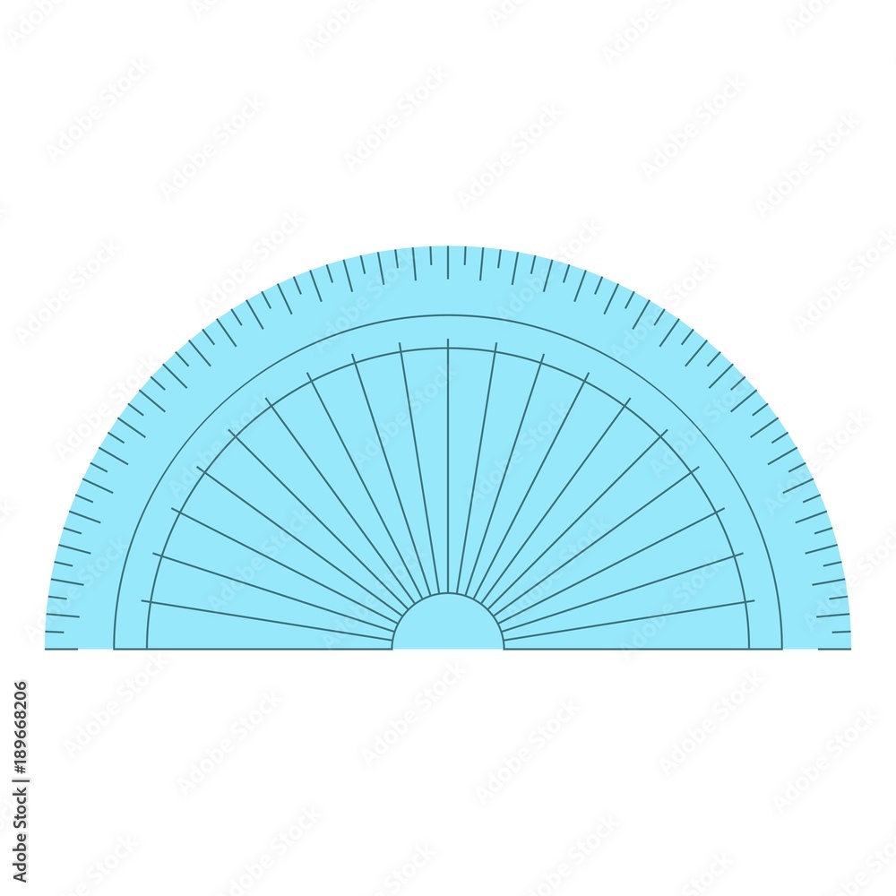 Cartoon Protractor