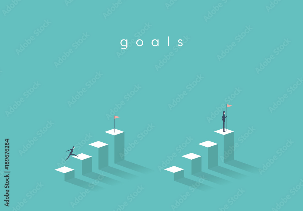 Business Goals Illustration Stock Template | Adobe Stock