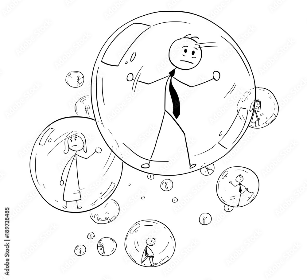 Cartoon stick man drawing conceptual illustration of businessman and ...