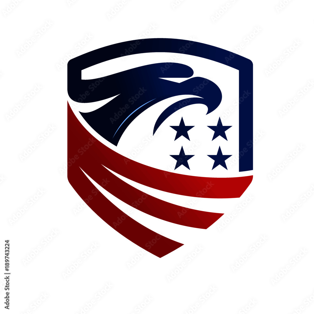 shield logo template Stock Vector | Adobe Stock