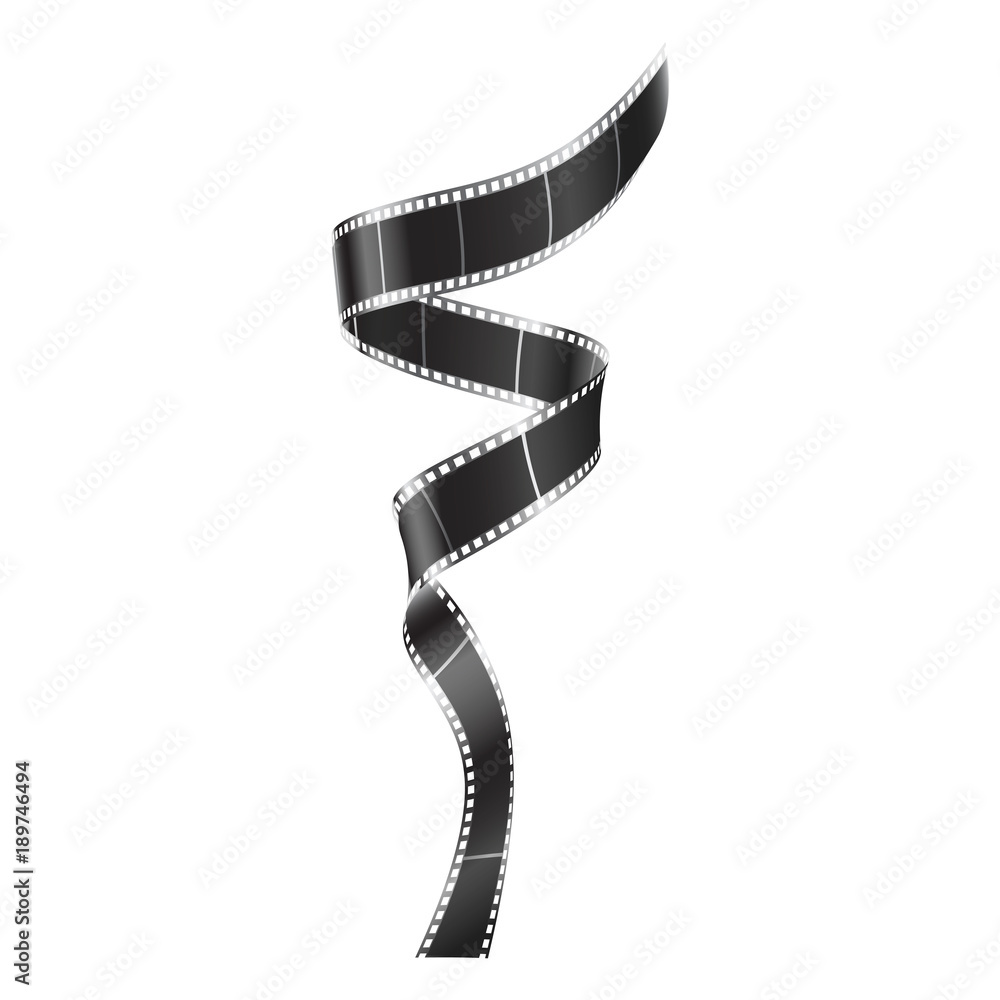 Film strip Vector Illustration Stock Vector | Adobe Stock