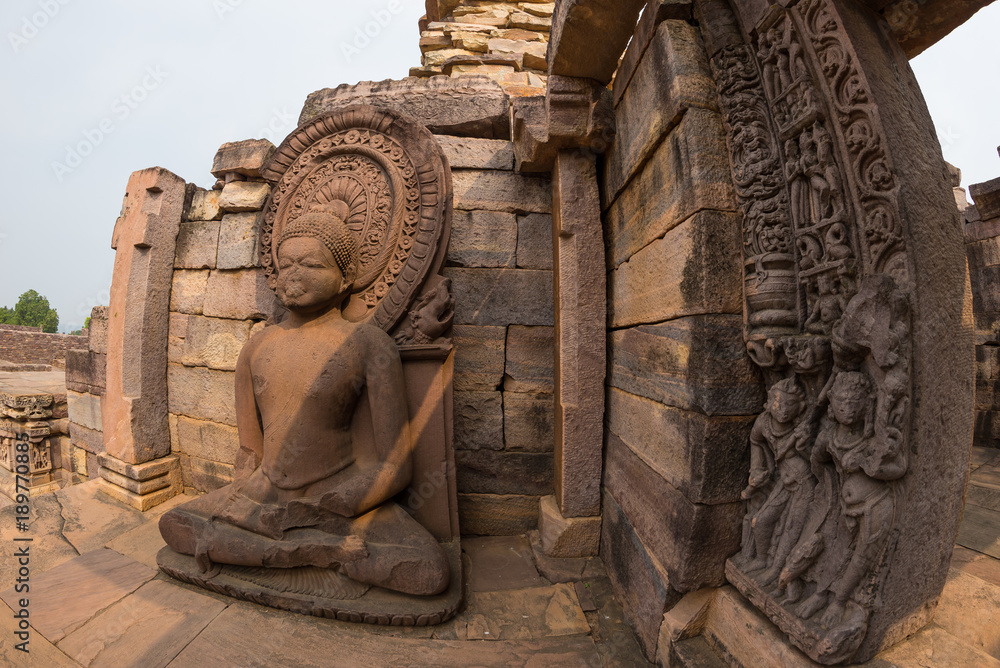 Sanchi Stupa Inside