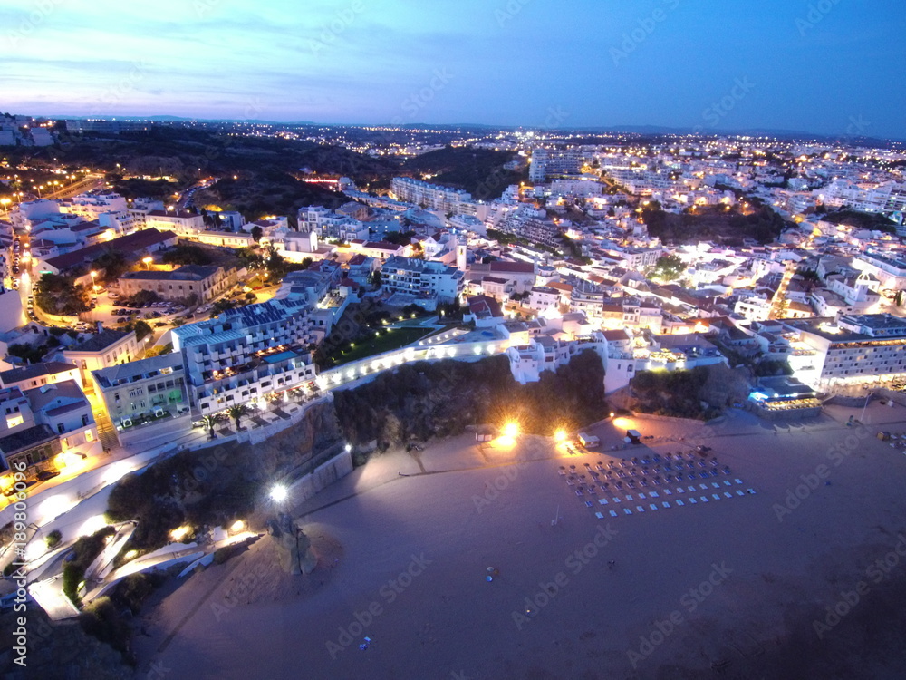 Foto de Playa de Albufeira,localidad turistica y costera de Portugal ...