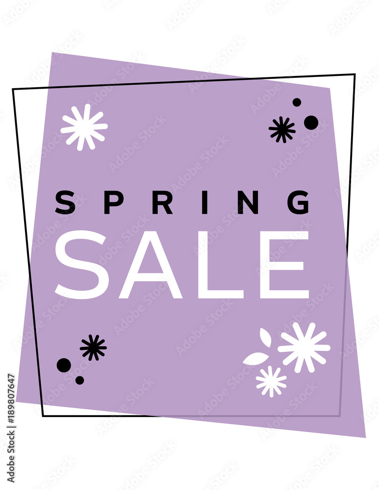 Spring Sale Sign