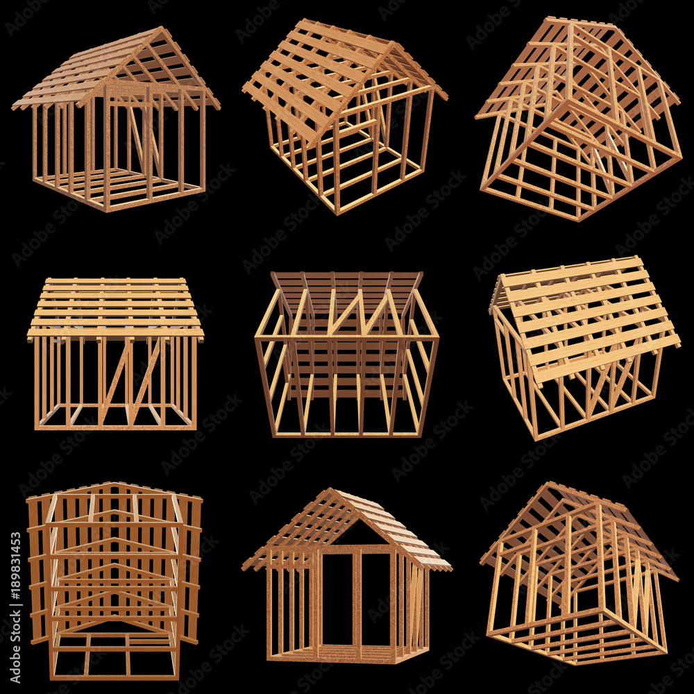Home Construction Frame Clipart