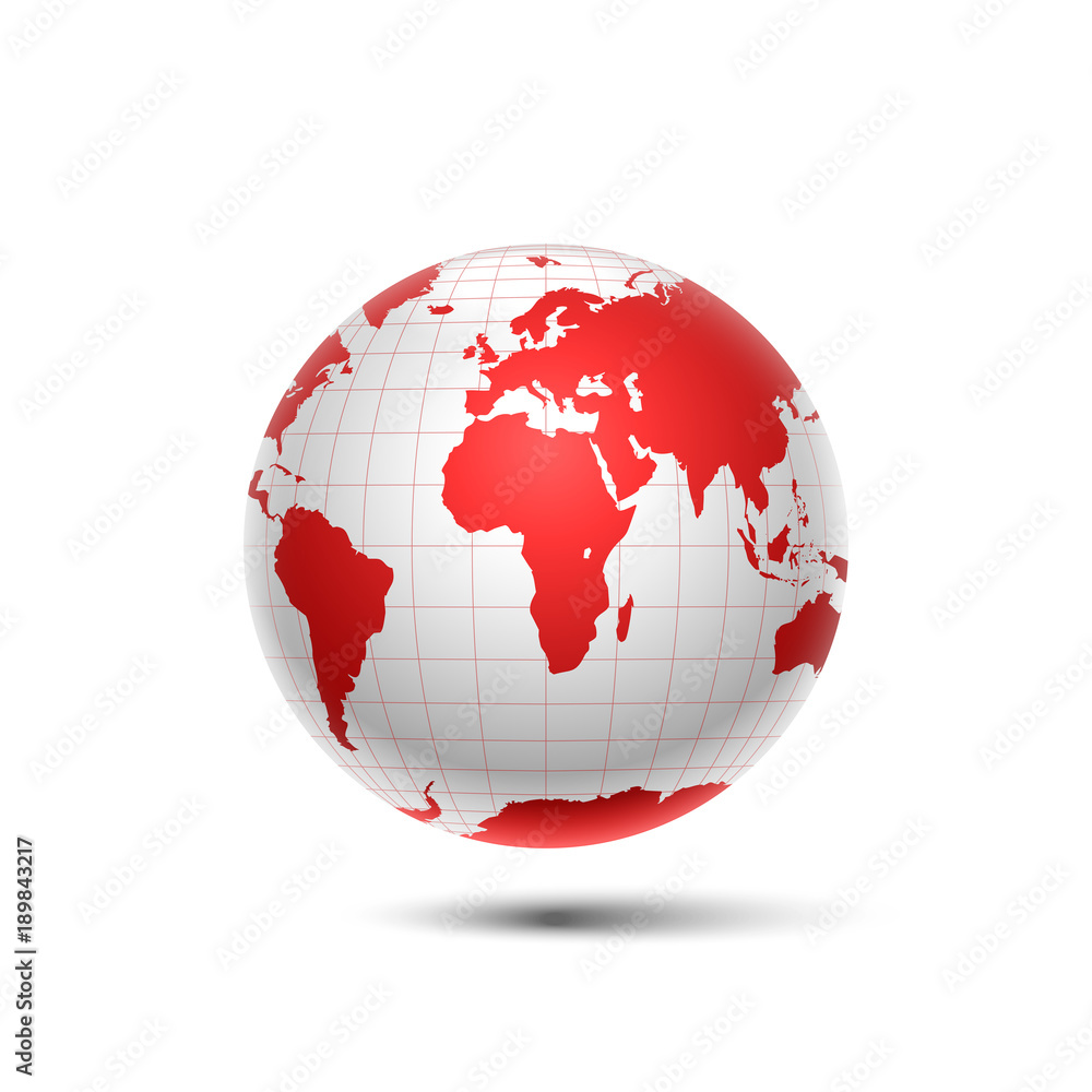 Red Globe Logo Png
