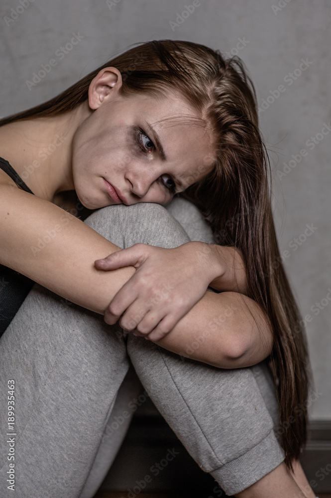 Sad Crying Girl In Love