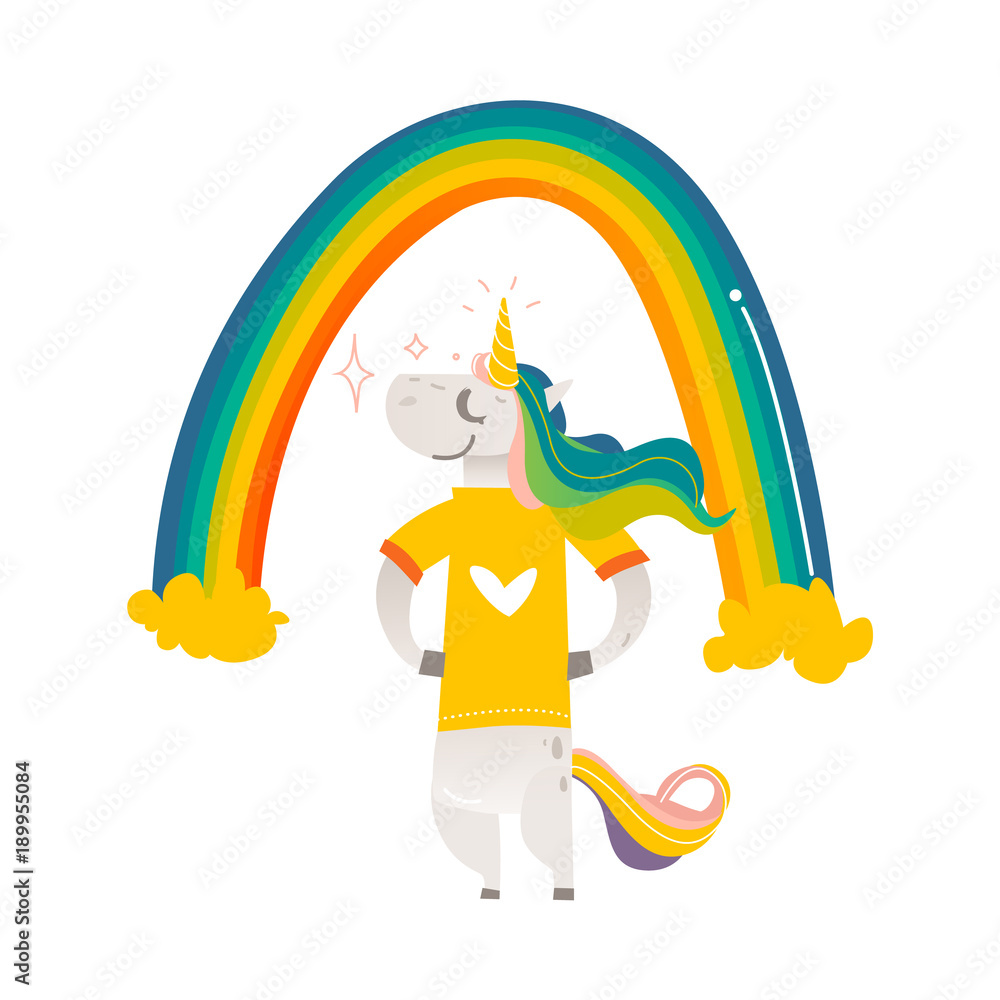 Unicorn Funny Rainbow