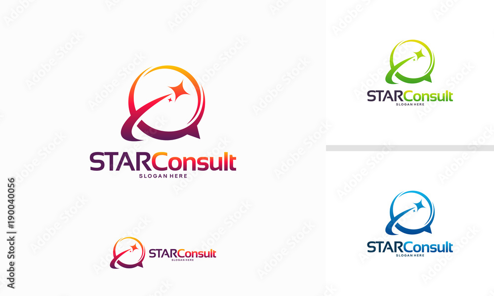 Star Consult Logo designs concept vector, Iconic Consulting logo ...