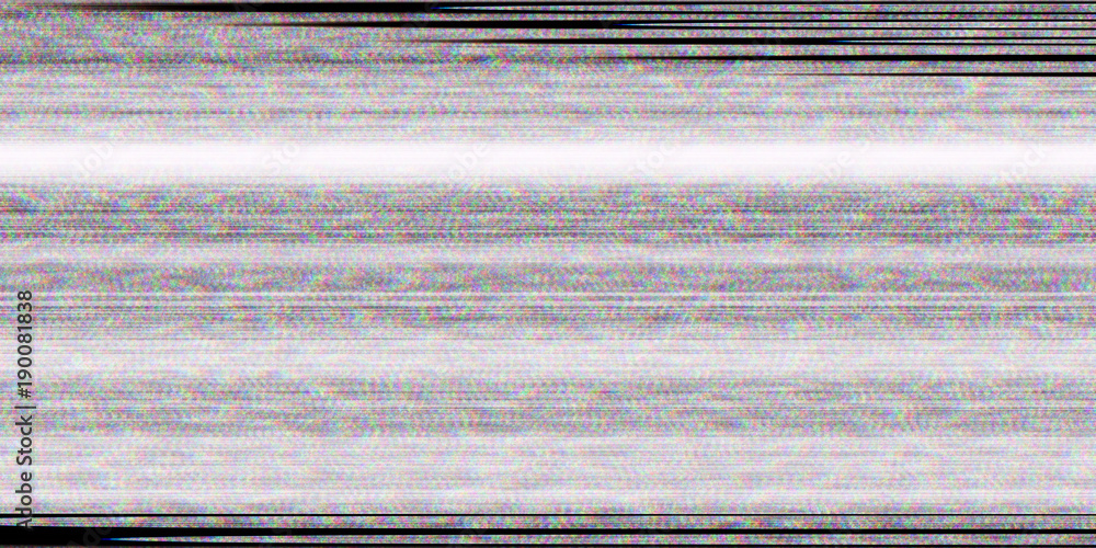 Distortion Television Glitch Background. Screen Noise Texture. No ...