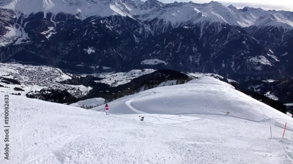 Skipiste Stock-Video | Adobe Stock