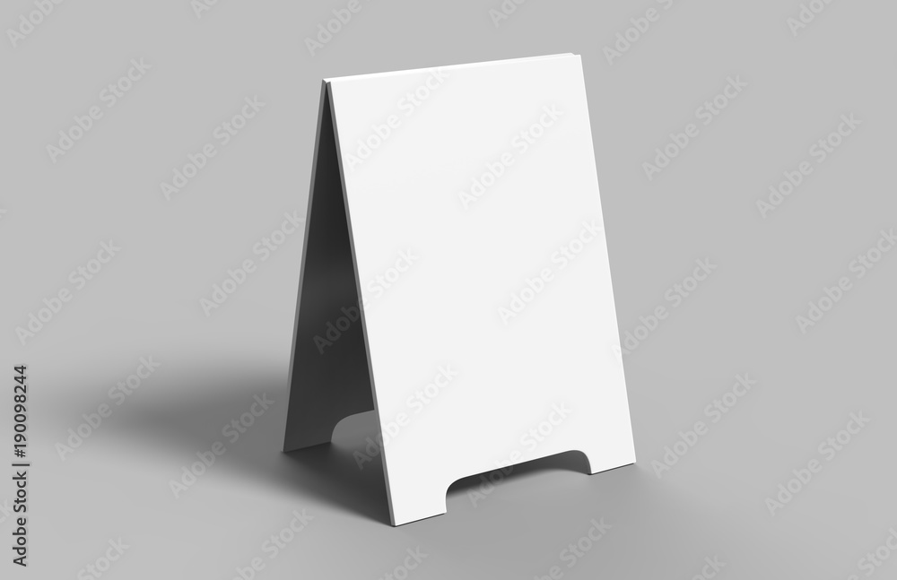 Crezon A-frame sandwich boards for design mock up and presantation ...