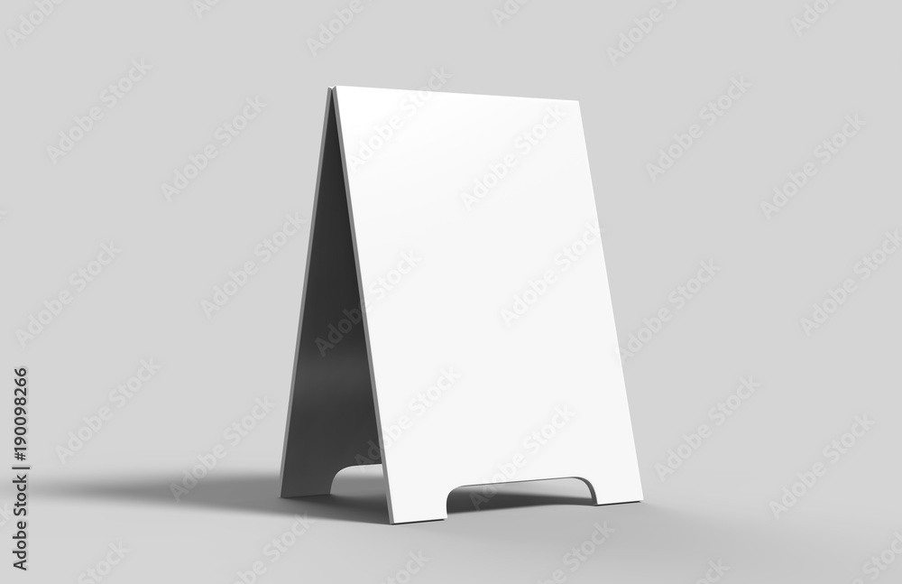 Crezon A-frame sandwich boards for design mock up and presantation ...