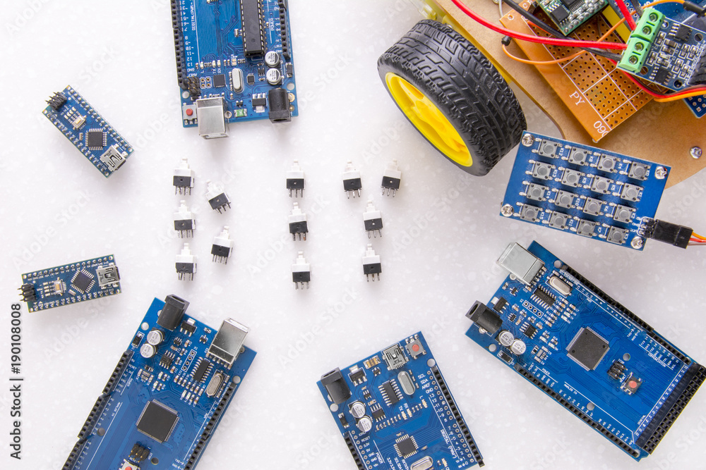 Six Arduino boards for robotics, 3D printing or developments and ...