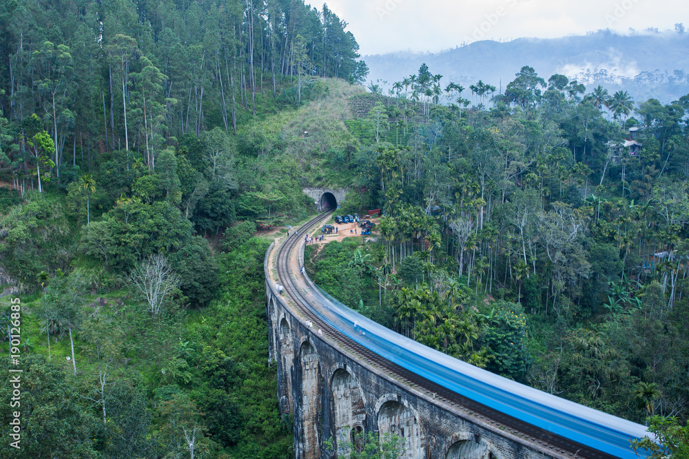 The Nine Arches Bridge Demodara is one of the iconic bridges in Sri ...