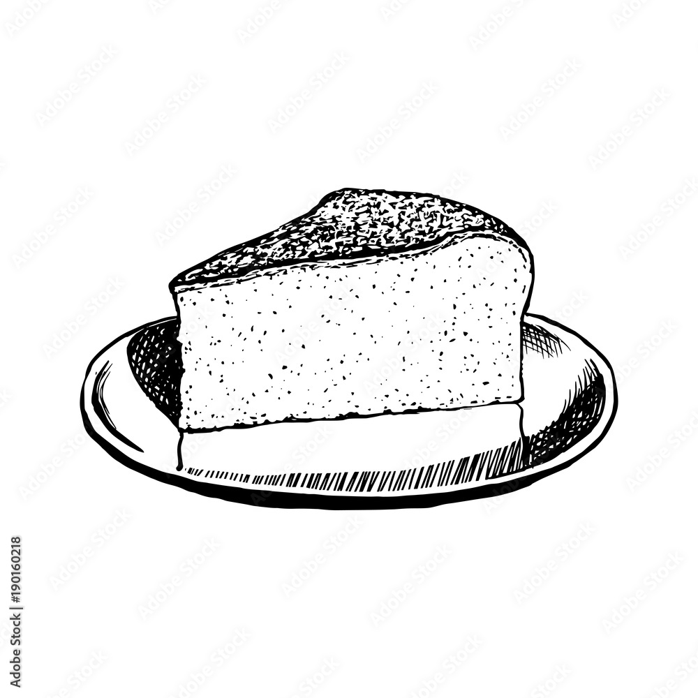 Vintage Cheese Illustration