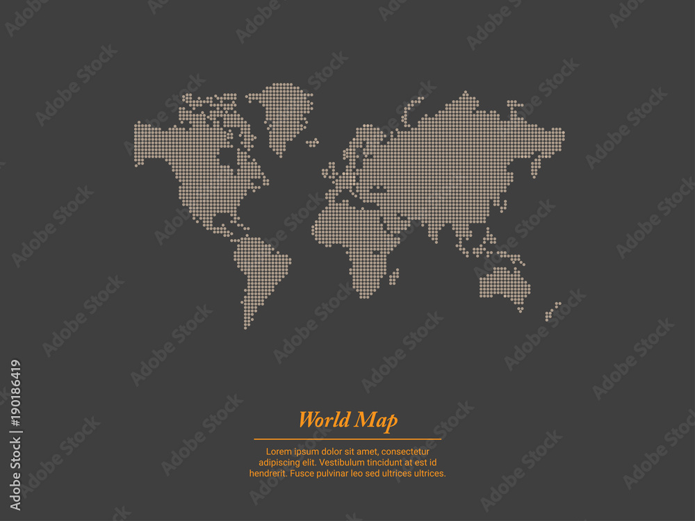 Best popular World map Vector globe template for anything world wide ...
