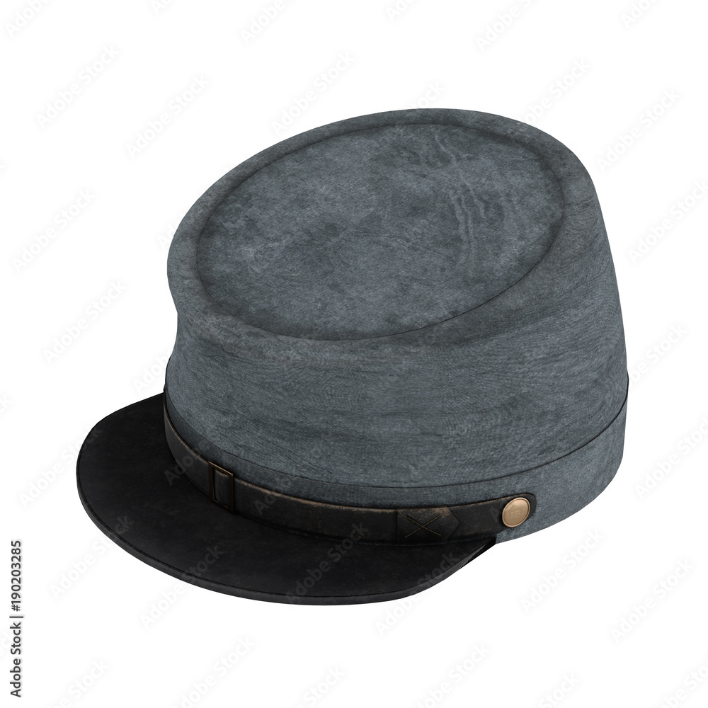 Civil War Confederate Cavalry Hat. American Confederate Kepi ...