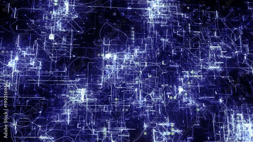 abstract space background, geometry surfaces, lines and points ...