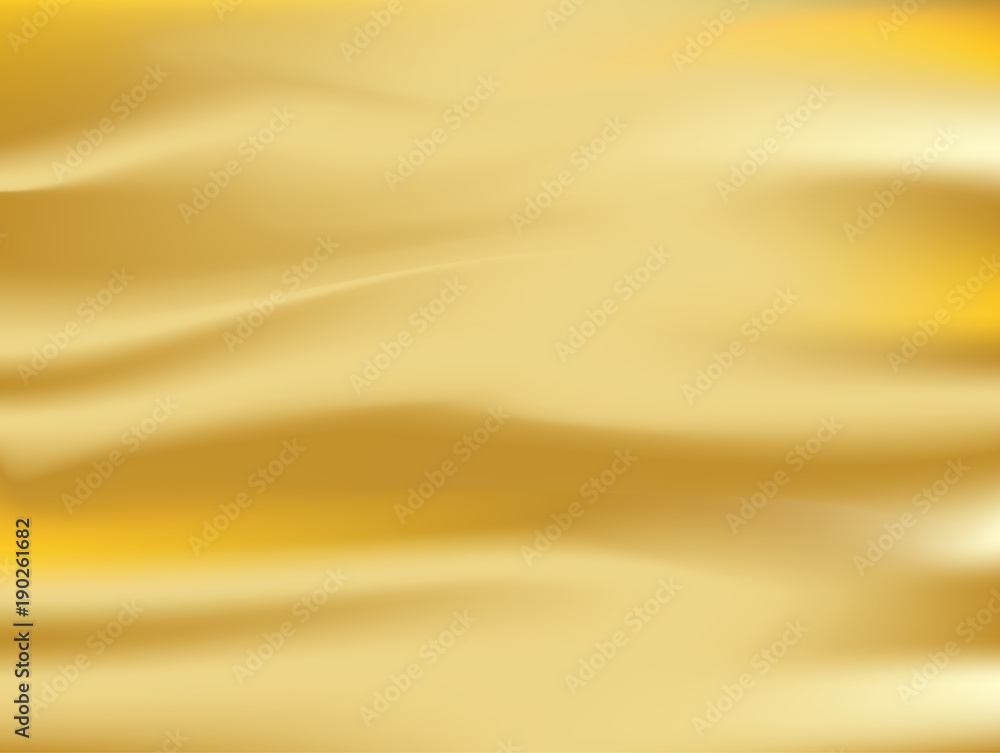 Abstract gold. background Vector gold cloth Fabric Textile Drape with ...