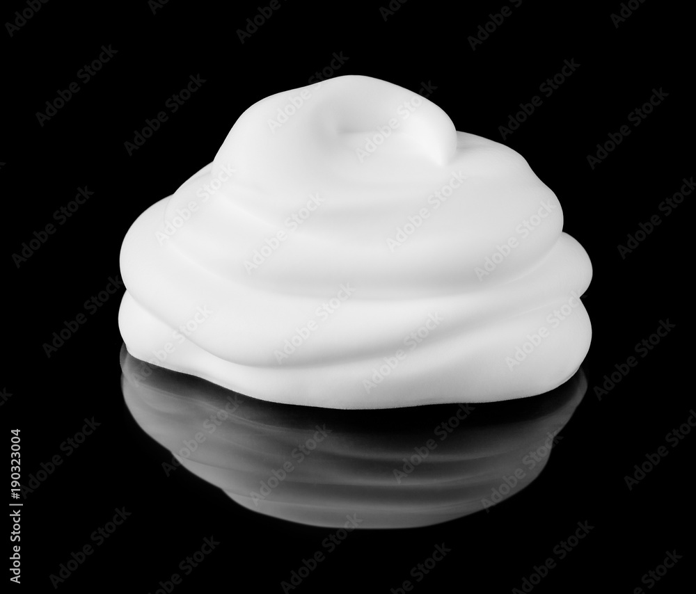 Shaving Foam Background