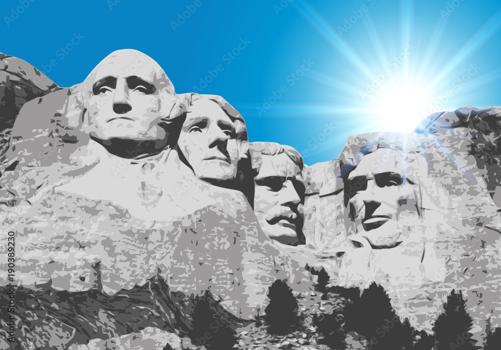 Mont Rushmore - États Unis - monument - symbole - américain - USA ...