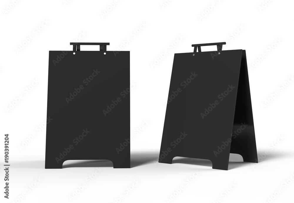 Crezon or PVC A-frame sandwich boards for design mock up and ...