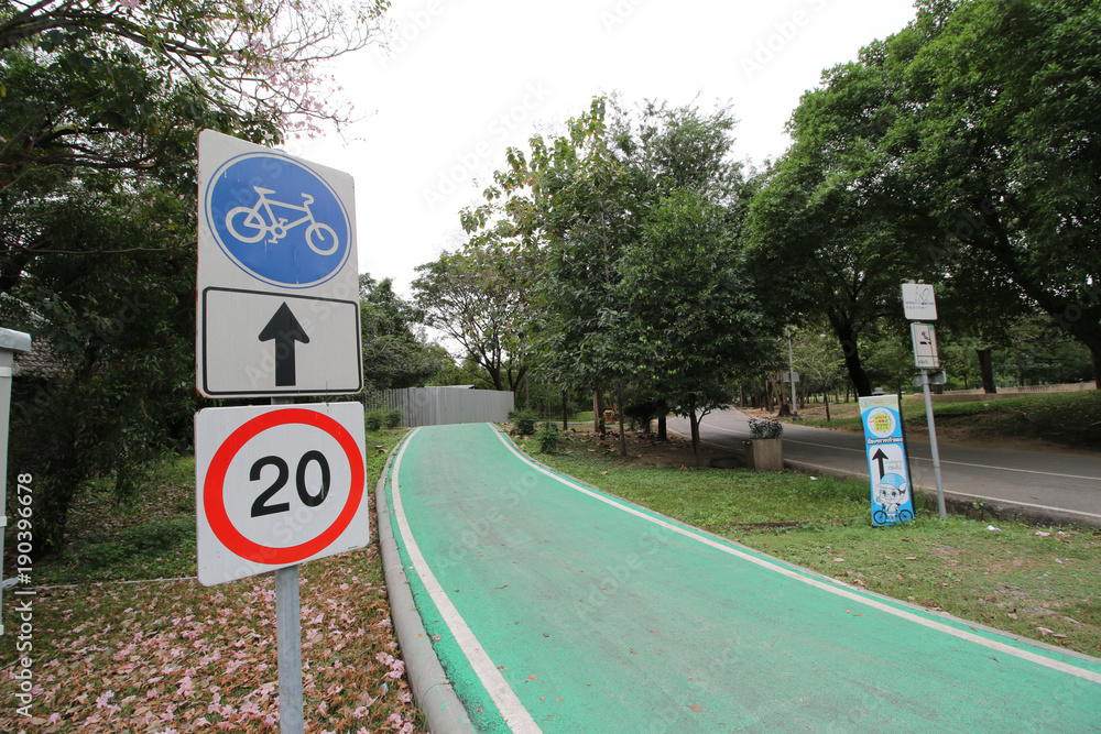 Traffic signs and green drive way,sign background,Driving Warning Signs ...