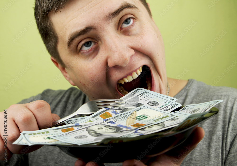 Greedy Money Man Greedy Money Man