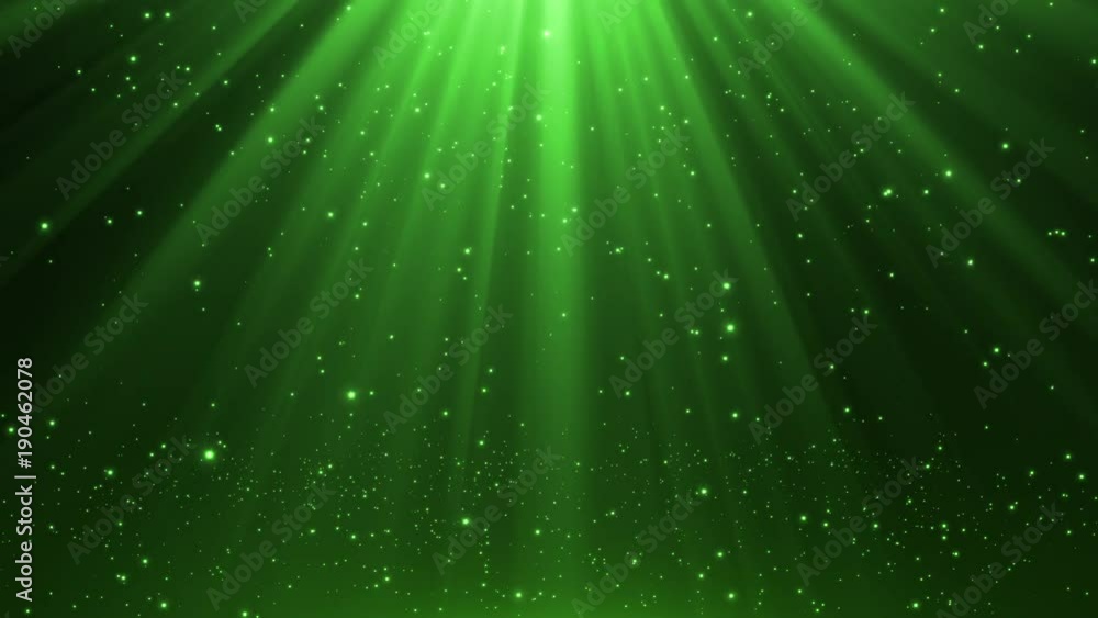 Raining Orbs of Light | Twinkling Glowing Particles falling from the ...