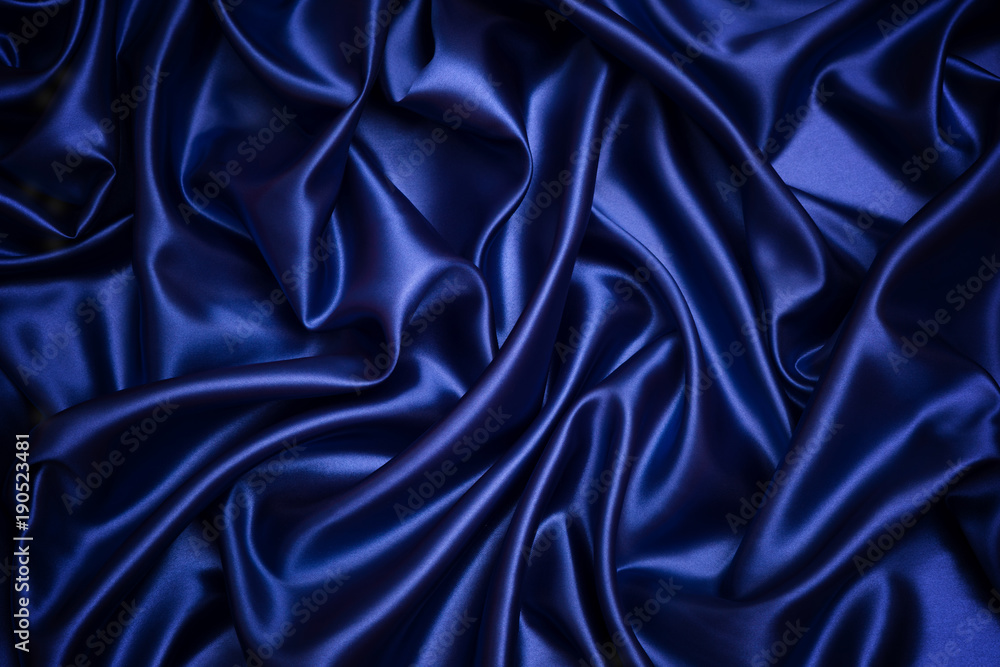 Blue Satin Background
