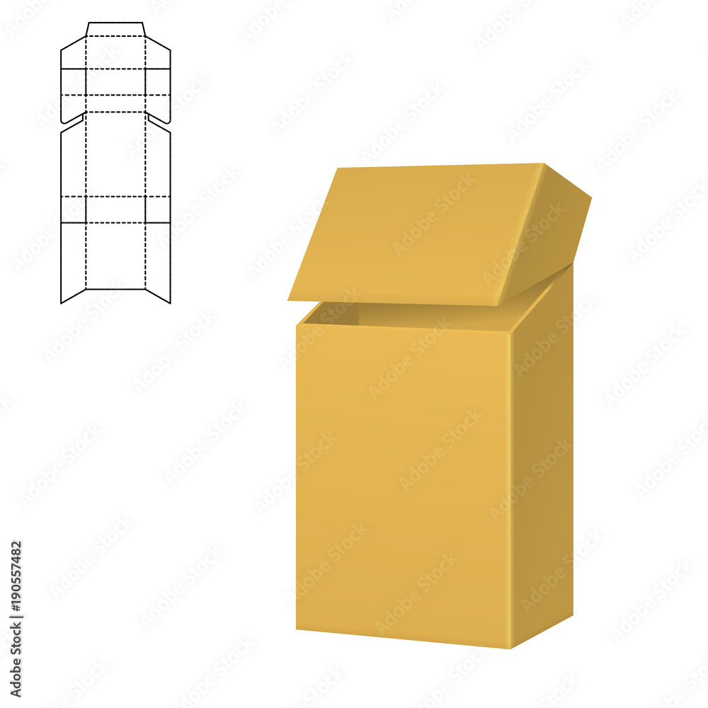 Folding Pack 30 Stock Vector | Adobe Stock