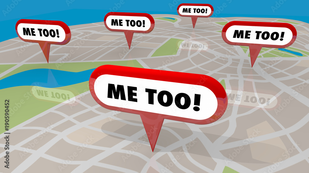 Me Too Sexual Harassment Survivor Victim Stories Map Pins 3d me-too-sexual-harassment-survivor-victim-stories-map-pins-3d