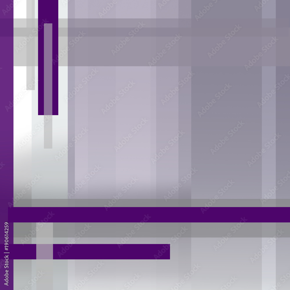 Square template in purple, violet and gray, modern background design ...