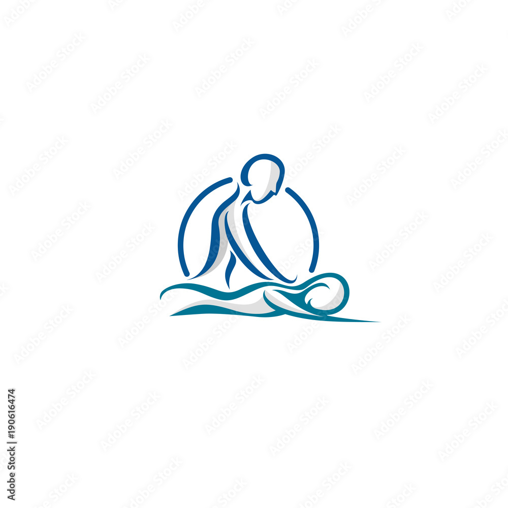 Body Spa Centre icon vector illustration Stock Vector | Adobe Stock