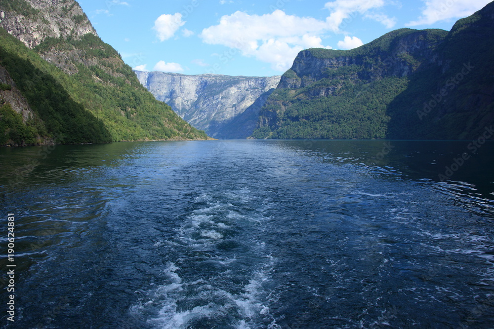 The Sognefjord or Sognefjorden, nicknamed the King of the Fjords, is ...