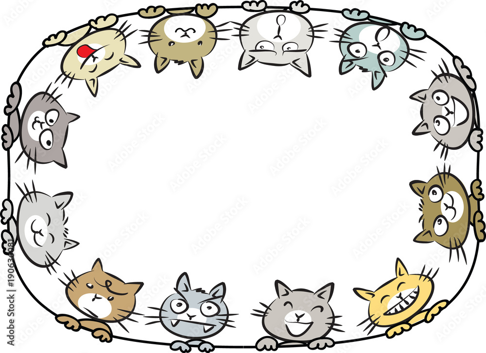 Cat Borders And Frames