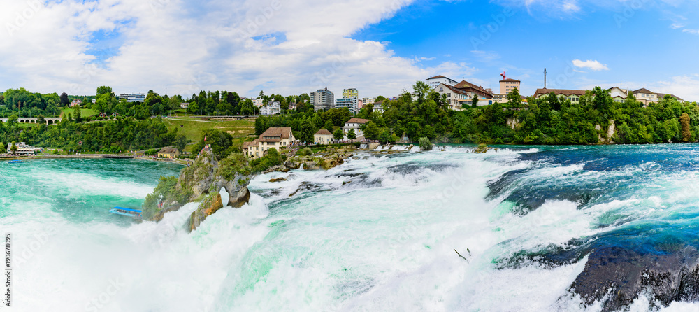 Der Rheinfall von Schaffhausen in der Schweiz Stock Photo | Adobe Stock