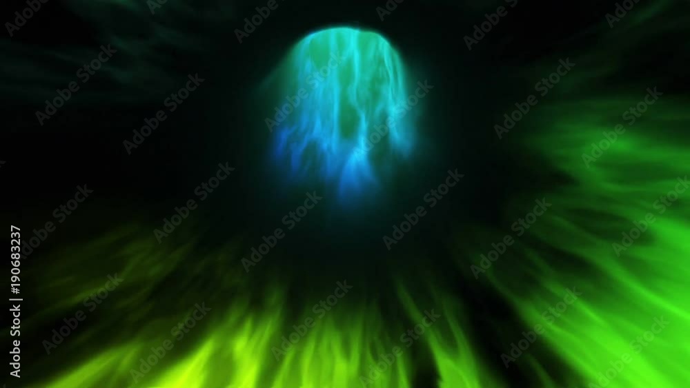 Flying Through Time Vortex Portal Tunnel Inspired from a Popular TV ...