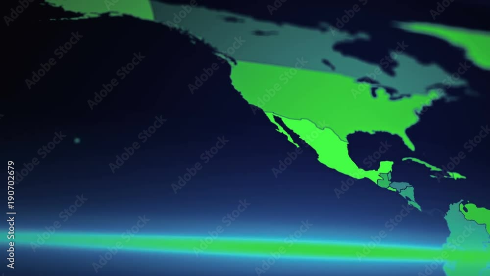 Scanning the surface of the Earth. Weather forecast, space ...