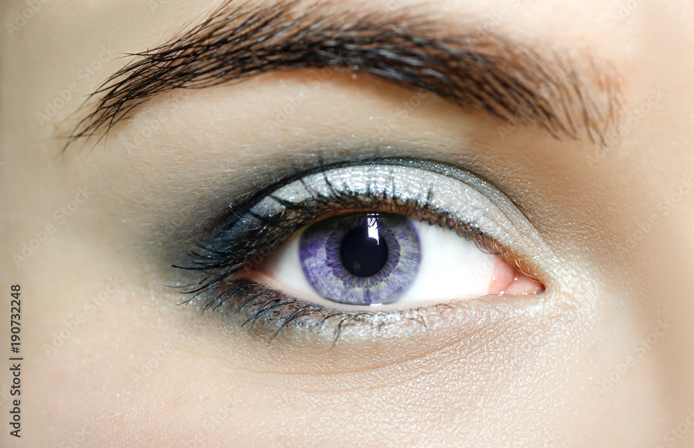 Light Violet Eyes