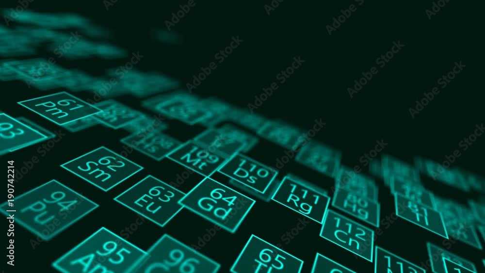 Periodic table. Elements of our Universe. Elements are added to the ...